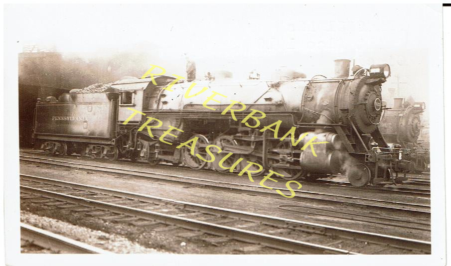 Locomotive PRR 9631 L2s Built 1919 real Photo – Riverbank Treasures